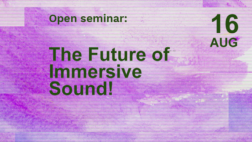 A Rendezvous with Immersive Technologies: The Future of Immersive Sound ...